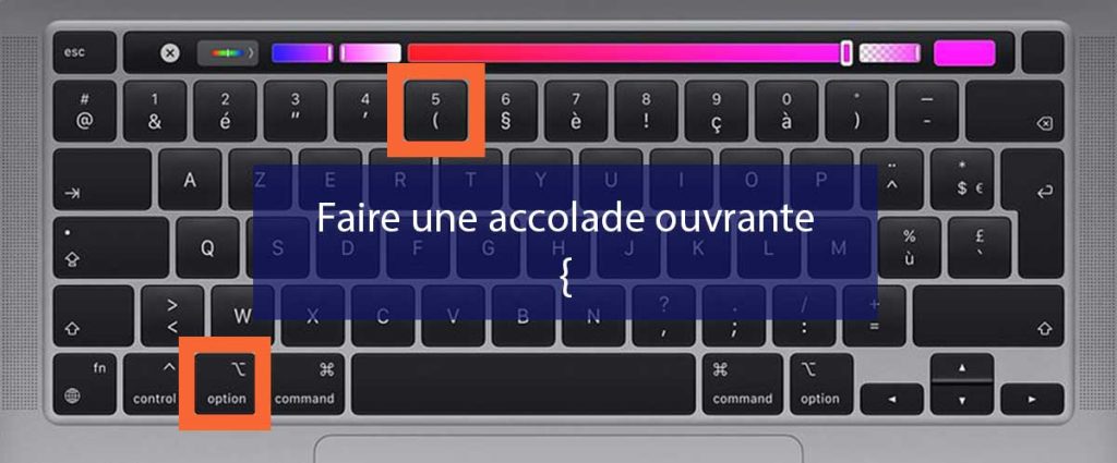 Comment faire une accolade { } sur Mac ? - AnalogicTech